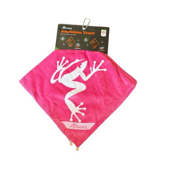 Frogger | Other | New Frogger Amphibian Golf Towel Wet Dry Rain Or ...
